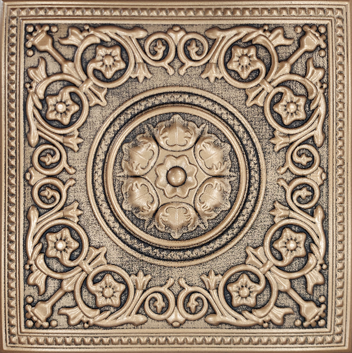 Ceiling Tiles Super Store - 20"x20" Majesty Antique Bronze Ceiling Tiles